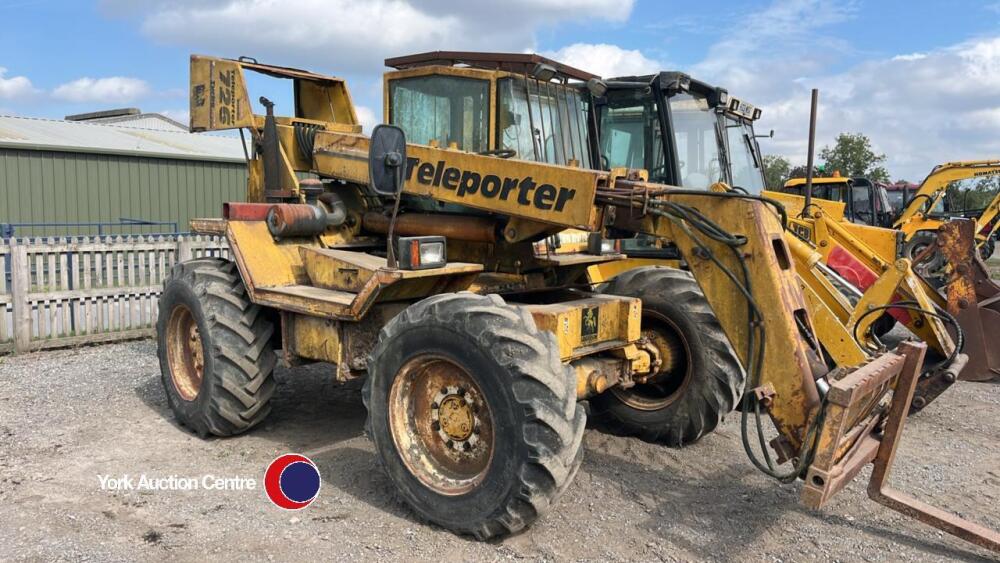 Sanderson 726 4wd telehandler, Perkins engine, Joystick solo control ...