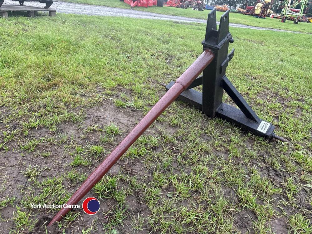 3 point linkage bale spike | York Machinery Sale (hedgers, buckets ...