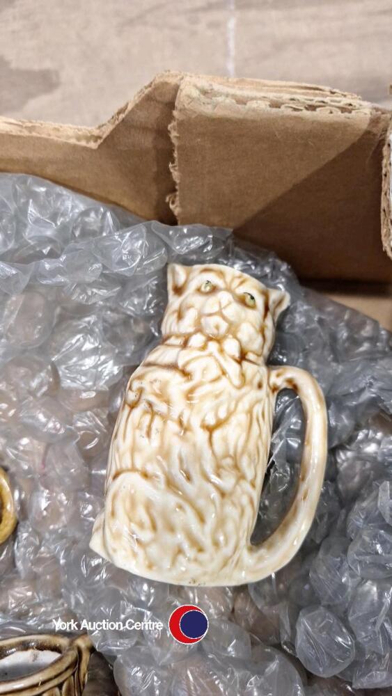 Collection of vintage stoneware miniature jugs | November timed online ...