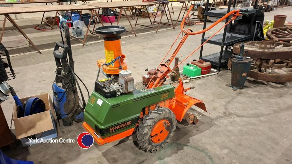 352 Howard rotavator | January timed online auction - Workshop ...