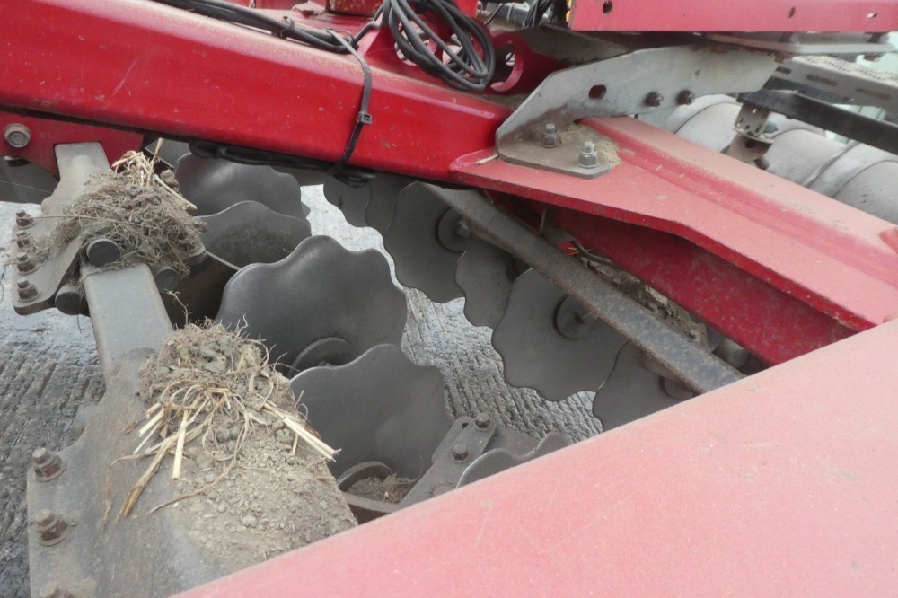 Sumo TRIO3 6 leg subsoiler c/w StocksAG Turbo Jet wizard for OSR ...