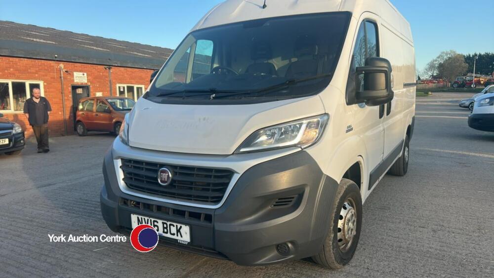 2016 Fiat Ducato - NV16 BCK - diesel - 1 keeper from new - hpi clear ...