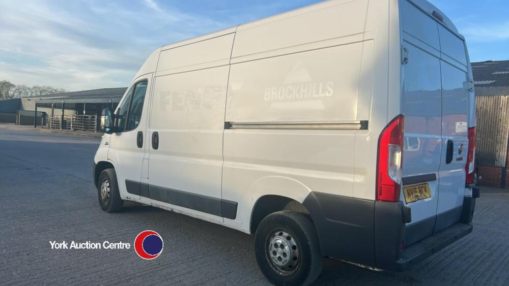 2016 Fiat Ducato - NV16 BCK - diesel - 1 keeper from new - hpi clear ...
