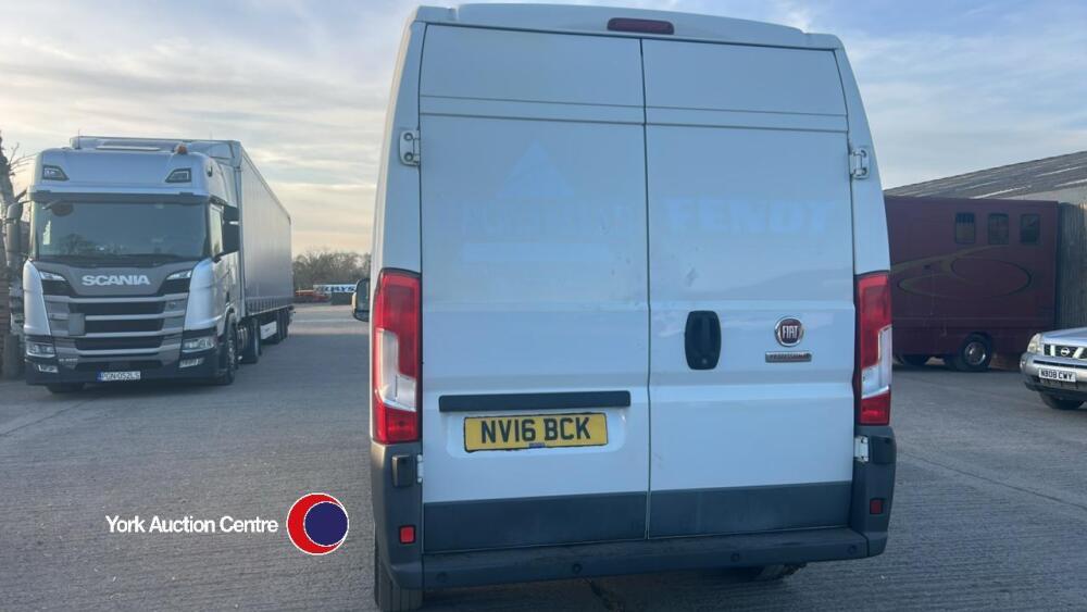 2016 Fiat Ducato - NV16 BCK - diesel - 1 keeper from new - hpi clear ...