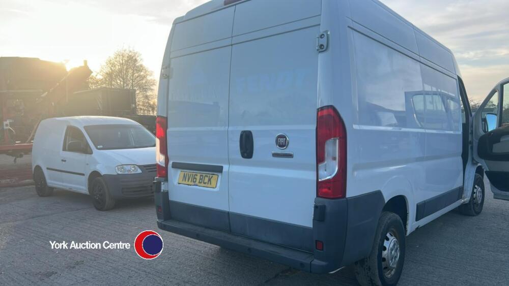 2016 Fiat Ducato - NV16 BCK - diesel - 1 keeper from new - hpi clear ...