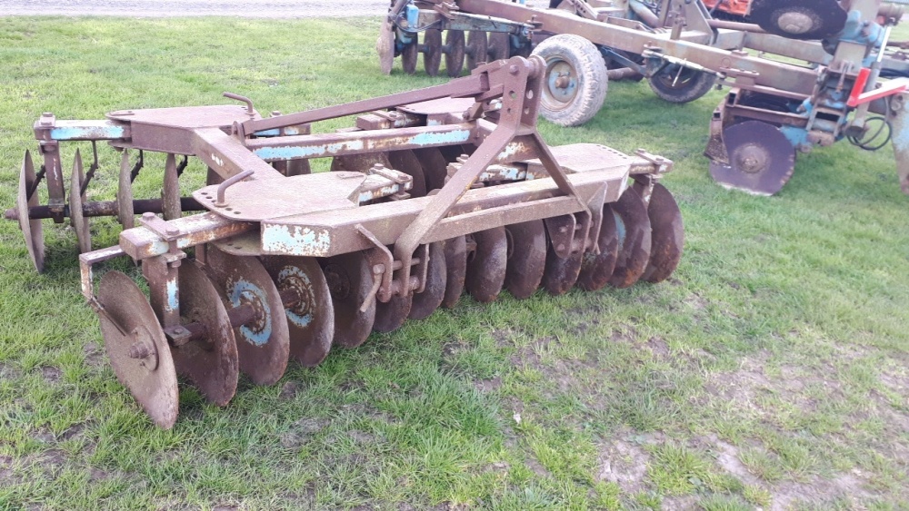 Parmiter disc harrows, 8ft, spares or repair | York Machinery Sale ...