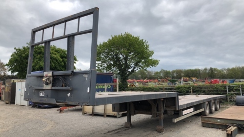 40ft step frame trailer | York Machinery Sale (Machinery, trailers ...