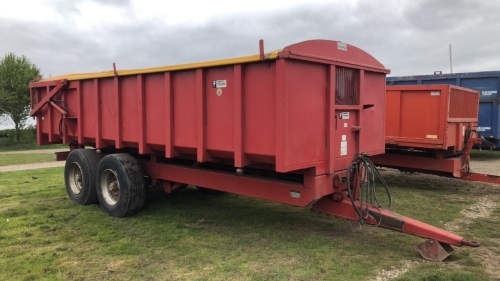 Triffitt 12T trailer, 2000 | York Machinery Sale (Machinery, trailers ...