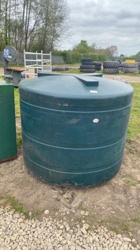 2000ltr plastic water tank | York Machinery Sale (Building materials ...