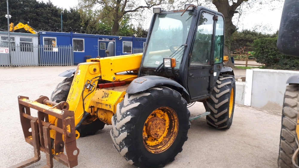JCB 526.55 Loadall telehandler, 2001, V5 Doc | York Machinery Sale ...