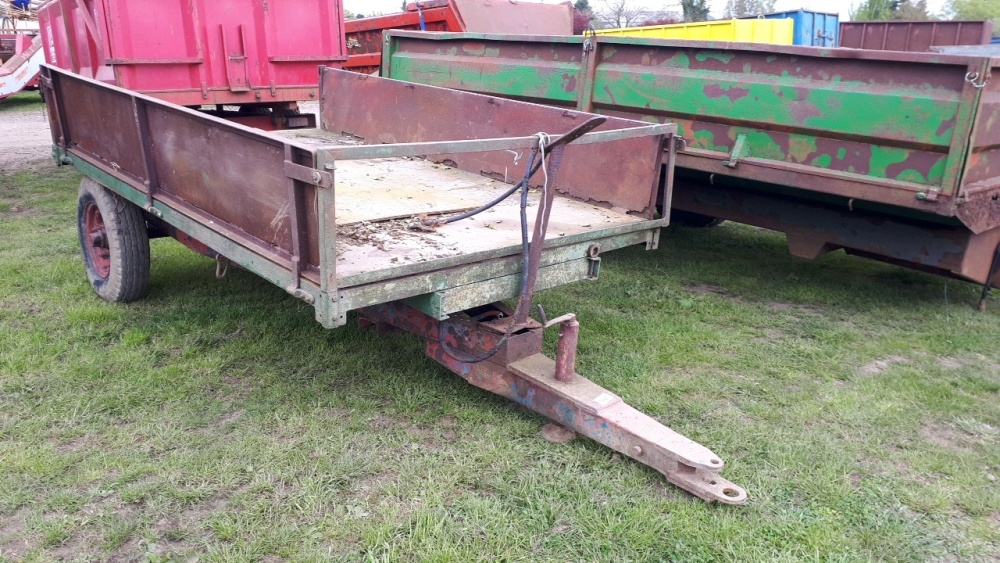 4T tipping trailer | York Machinery Sale (Machinery, trailers, vehicles ...