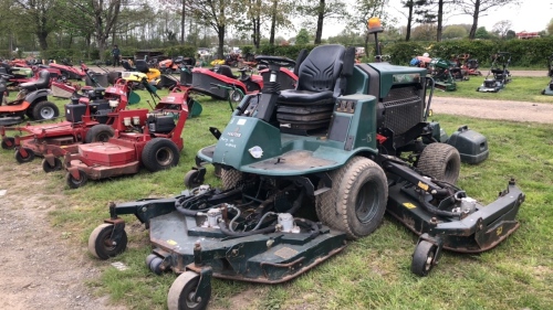 Hayter Batwing ride on mower, Kubota 4 cylinder engine, 11ft cut | York ...