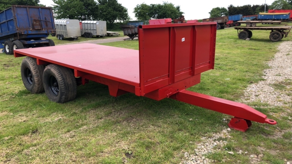 8T flat trailer | York Machinery Sale (Machinery, trailers, vehicles ...