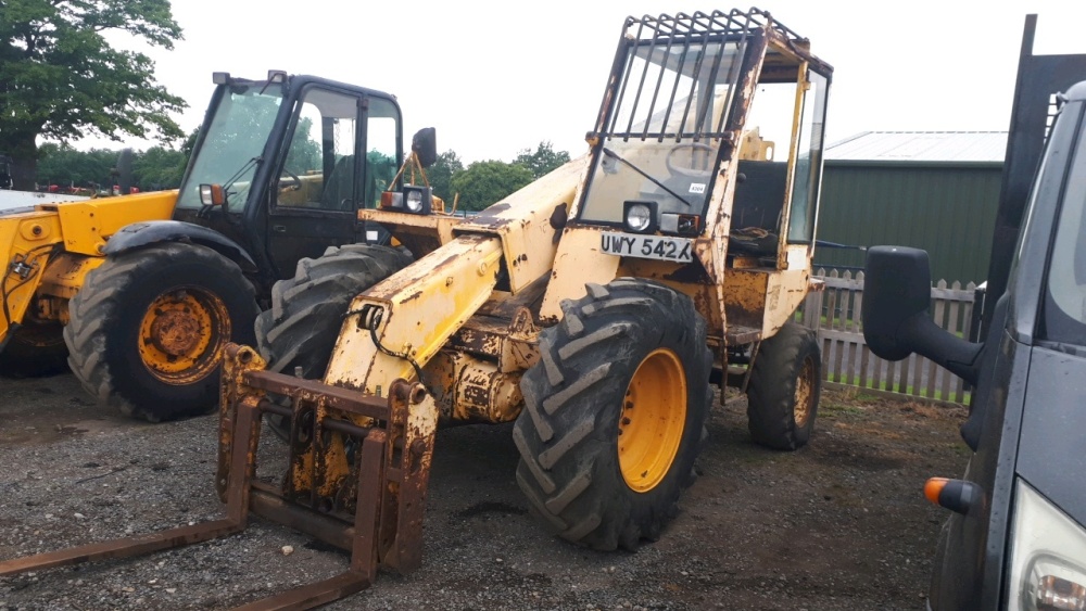 JCB 520 telehandler UWY 524X | York Machinery Sale (Machinery, trailers ...