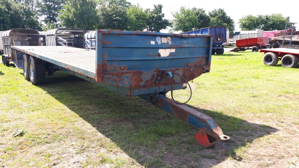 Portequip bale trailer | York Machinery Sale (Machinery, trailers ...