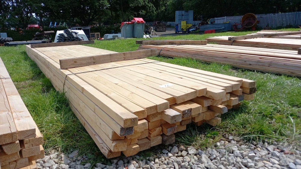 Timber 198 x2.5 x2 approx | York Machinery Sale (Building materials ...
