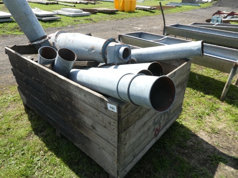 Grain cyclone and pipes etc | Stephensons Rural - On instruction from G ...