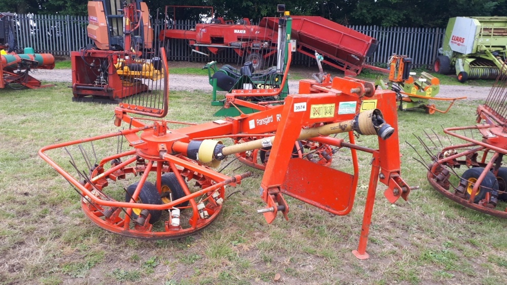 Fransgard RV 390 haybob | York Machinery Sale (Machinery, trailers ...