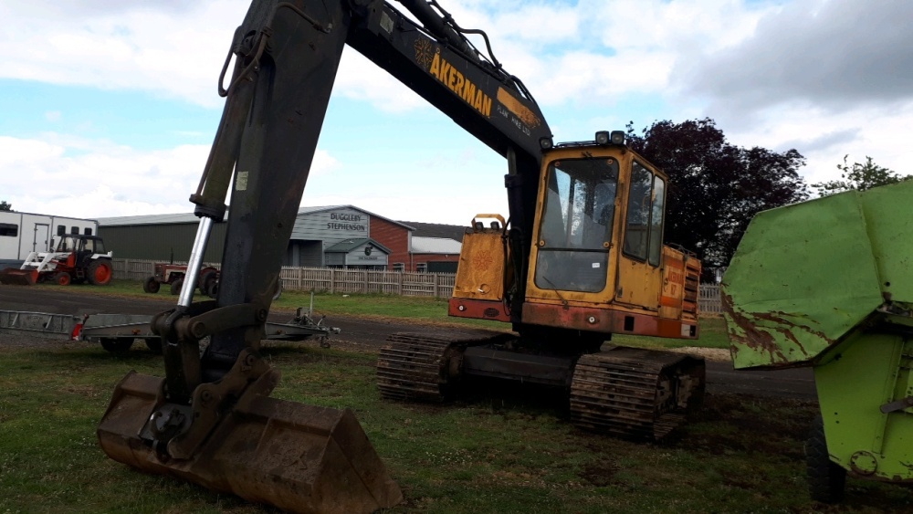 Akerman 360 excavator | York Machinery Sale (Machinery, trailers ...