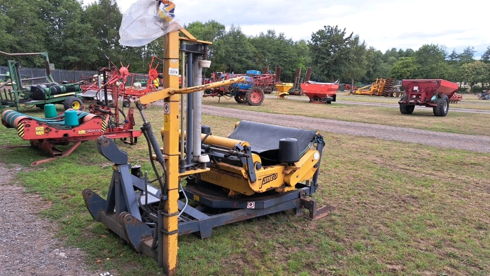 2000 Tanco Autowrap 280 rear mounted round bale wrapper | York ...