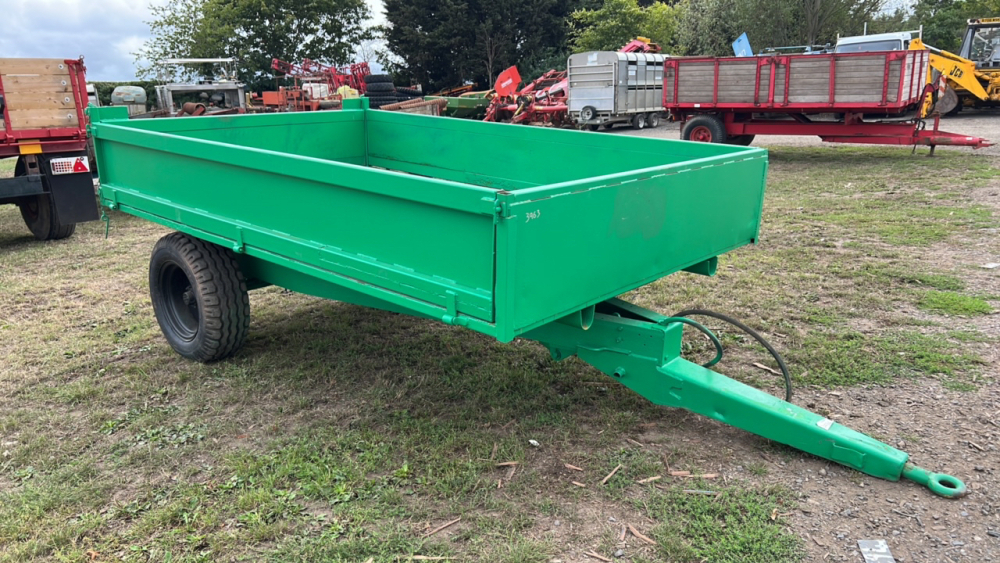 4T tipping trailer, new body | York Machinery Sale (Machinery, trailers ...