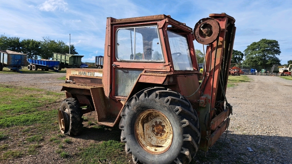 Manitou all terrain forklift | York Machinery Sale (Machinery, trailers ...