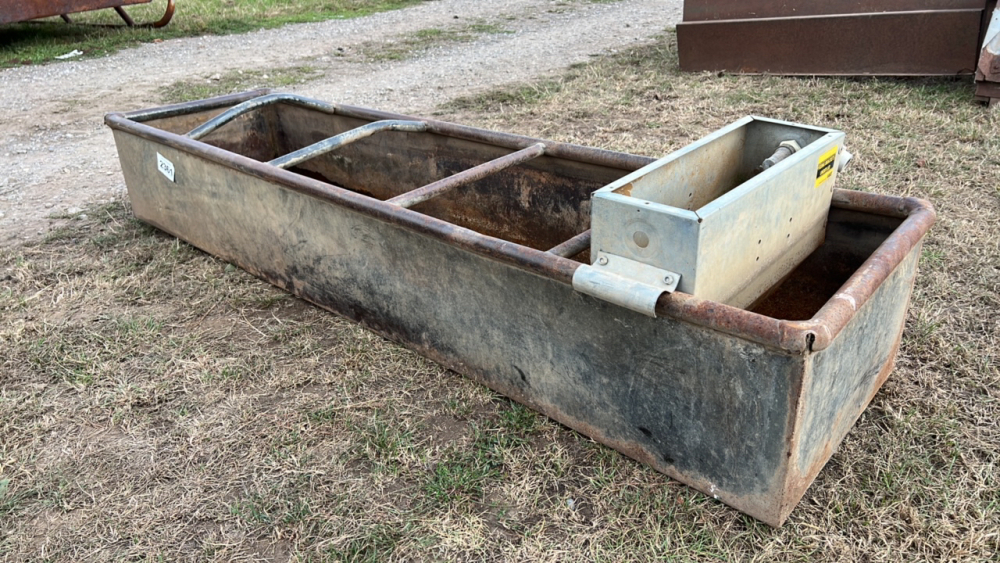 6ft Galvanised water trough, no leaks | York Machinery Sale (hedgers ...