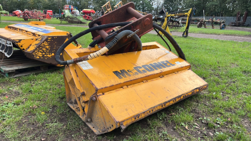 McConnel 1.3m hedge cutter head c/w 65mm digger bracket | York ...