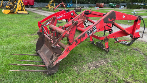 MF 80 power loader c/w brackets and controls to suit 200 series | York ...