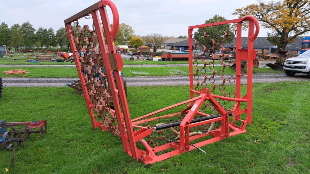 Jarmet 6m grass harrow, as new | York Machinery Sale (Machinery ...