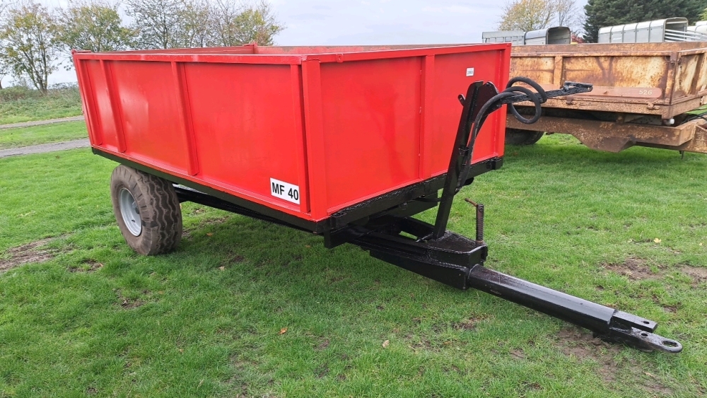 4T tipping trailer | York Machinery Sale (Machinery, trailers, vehicles ...