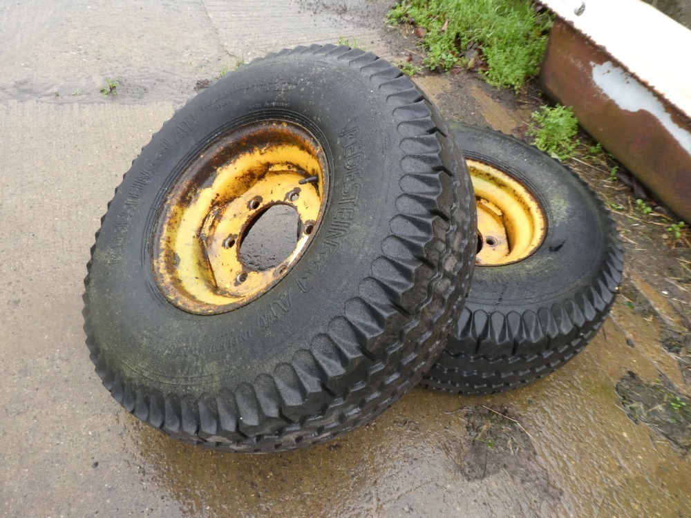 Pair 6-stud trailer wheels and tyres 12.5/80/15.3 | Stephensons Rural ...