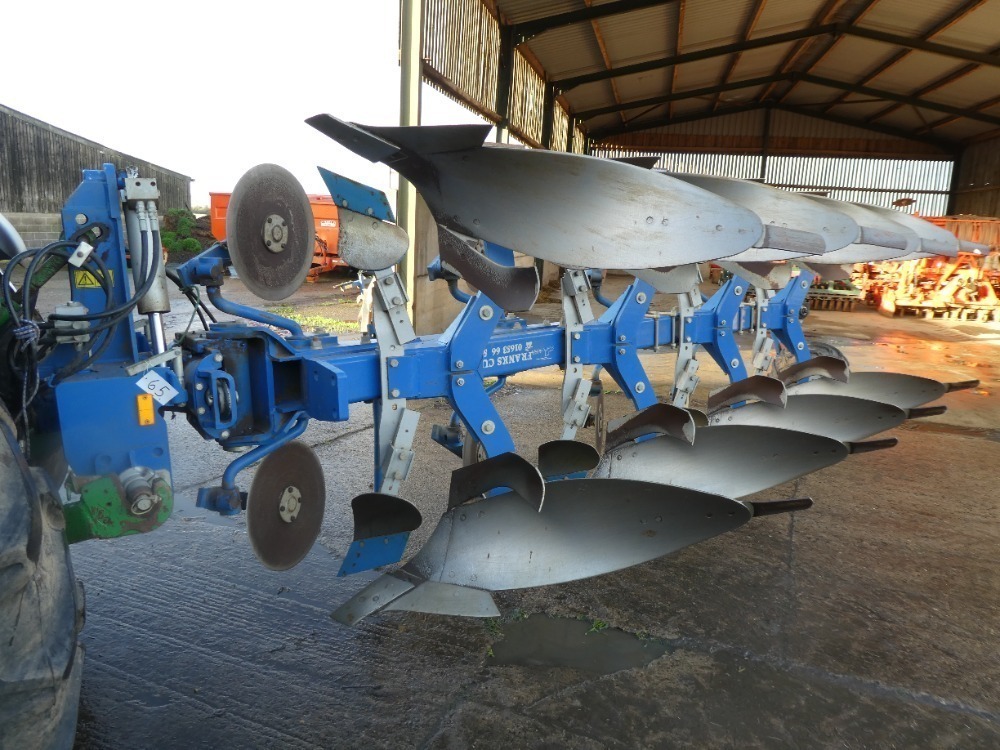 Overum DX 41075 FXL 4F reversible shearbolt plough, 2015 | Stephensons ...