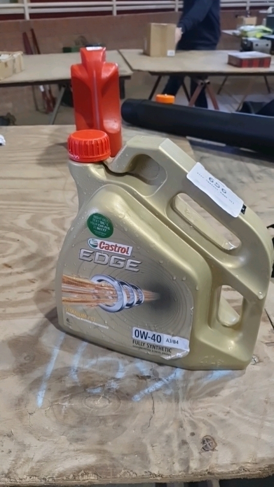 4ltr Castrol Edge oil | January timed online auction - Household and ...