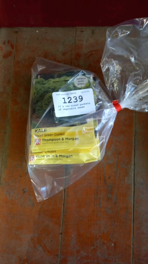 10 x new mixed packets of vegetable seeds | February timed online ...