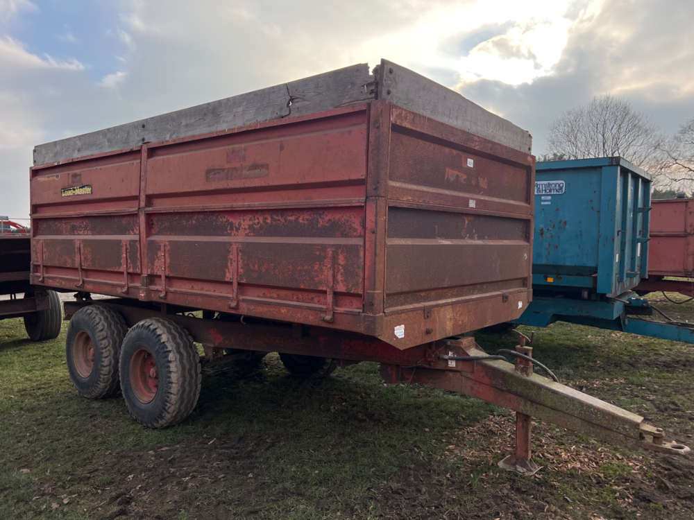 Foster 8T drop sided trailer | York Machinery Sale (Machinery, trailers ...