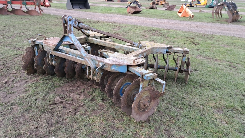 Tractor mounted 3pt discs, 8ft wide | York Machinery Sale (Machinery ...