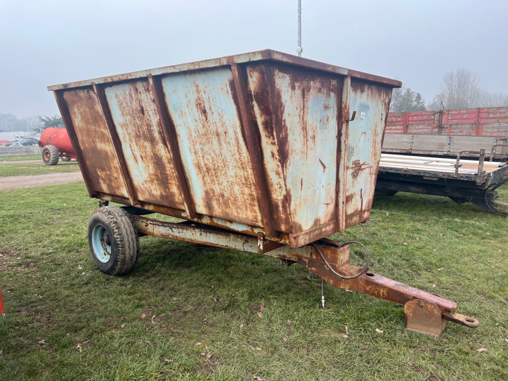 4T high sided muck trailer | York Machinery Sale (Machinery, trailers ...