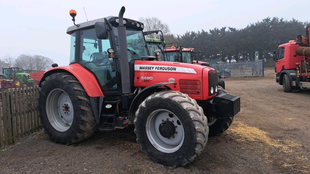 MF 6480 4wd tractor, FX06 FDV | York Machinery Sale (Machinery ...