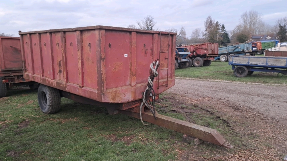 5T single axle tipping trailer | York Machinery Sale (Machinery ...
