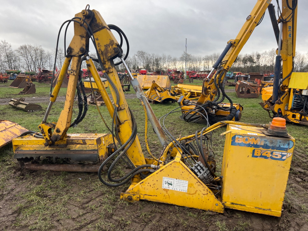 Bomford B457 1.15m hedge cutter, cutting head, cable control, gwo ...