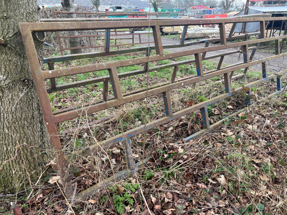 14ft heavy duty box section gate | York Machinery Sale (hedgers ...