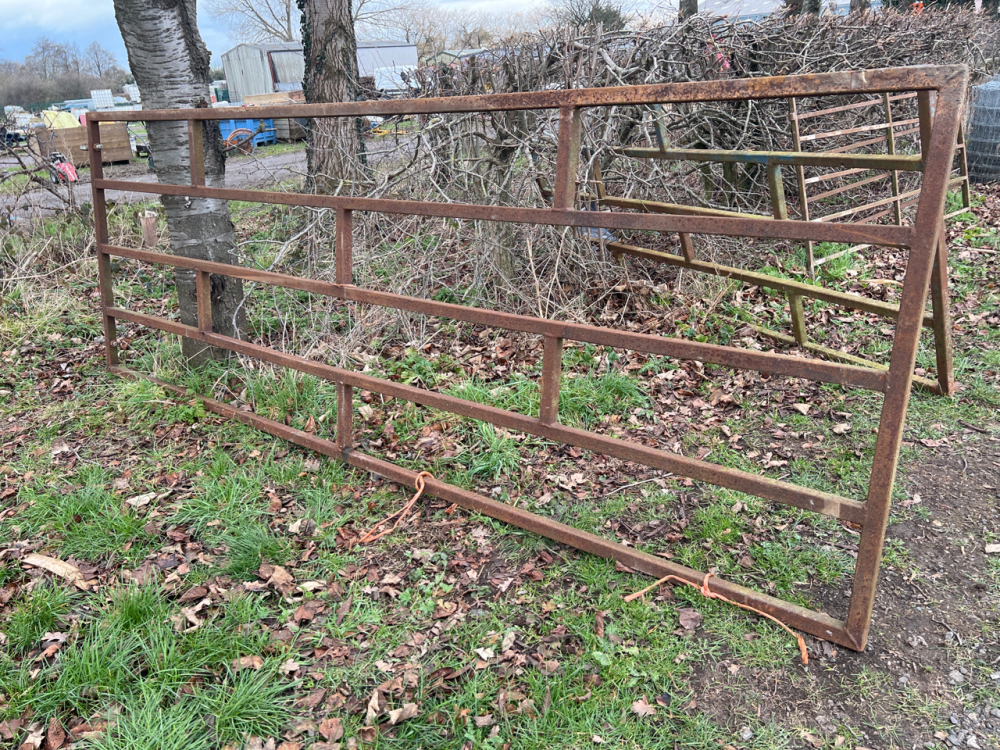 11'6 heavy duty box section gate | York Machinery Sale (hedgers ...