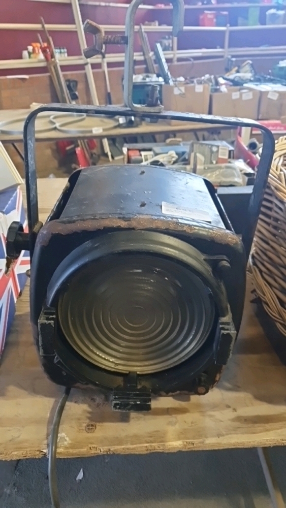 Old theatre spotlight made by Strand | March timed online auction ...