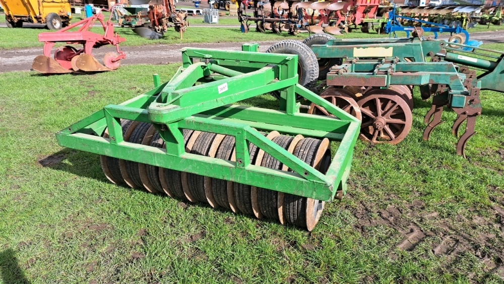 BOM 1.6m front press, tyre and cast rings | York Machinery Sale ...