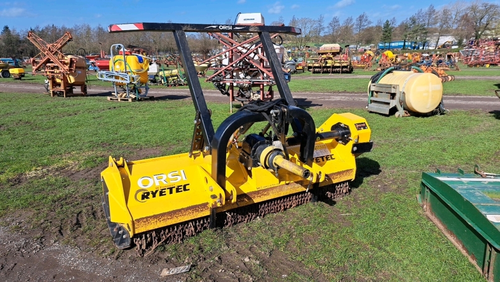 2020 Ryetec (Orsi) 2.5m forestry flail front mounted min 150hp will ...