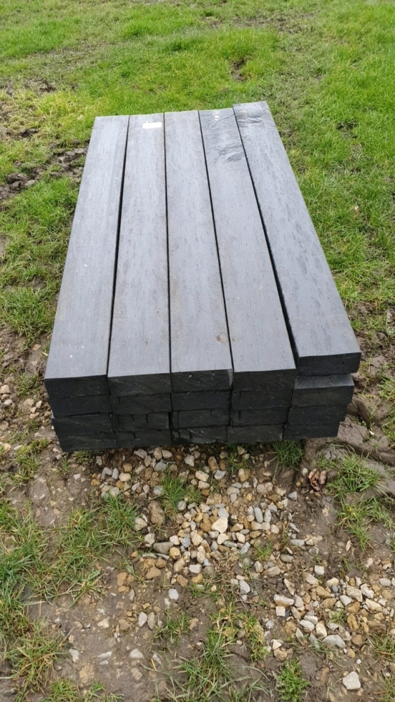 20 x rubber sleepers 1500mmx150mmx70mm, heavy duty | York Machinery ...