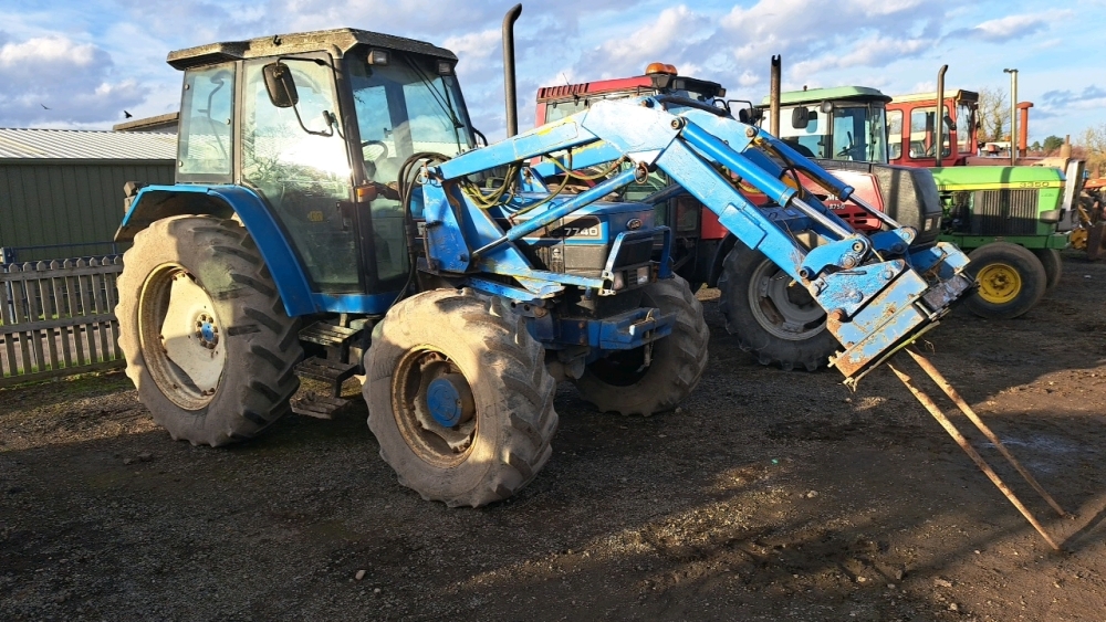 Ford 7740 tractor tractor c/w loader L886 XAT | York Machinery Sale ...