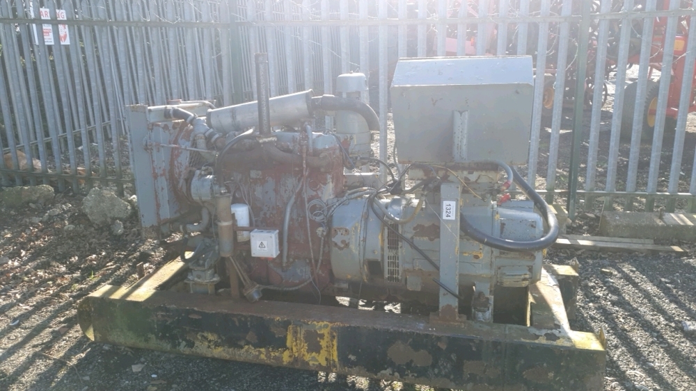 Fiat 4 cylinder diesel generator 30kva | York Machinery Sale Unsolds ...