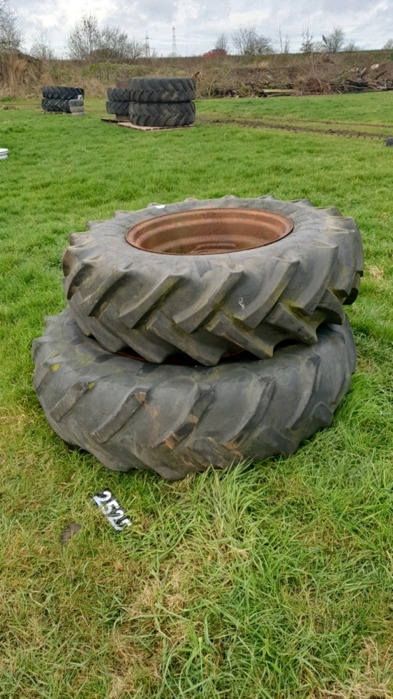2 x tractor wheels | York Machinery Sale Unsolds - March - York Auction ...